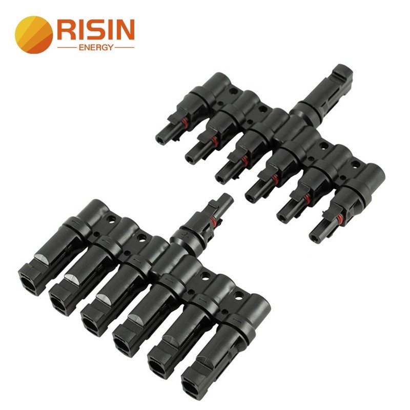 Risin 1000V 6to1 Multi Contact MC4 Solar PV Connector ในระบบเชื่อมต่อ ...