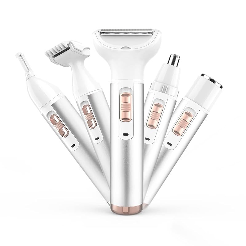 《JAPAN》★Multi-functional Electric Lady Shaver 2024 Model with Nose and ...