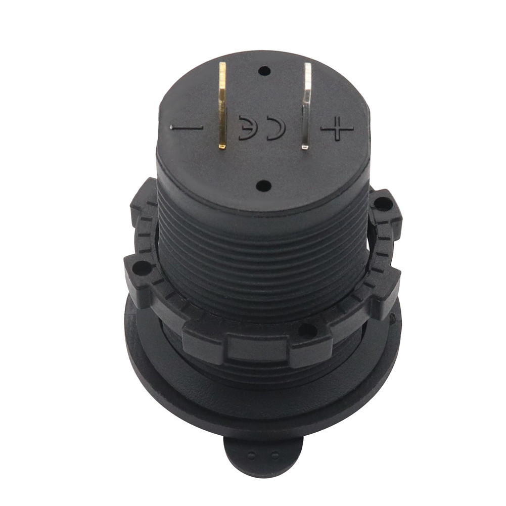 DC 10-28V รถ USB Charger Socket Fast Charging PD Type C + QC 3.0 Power ...
