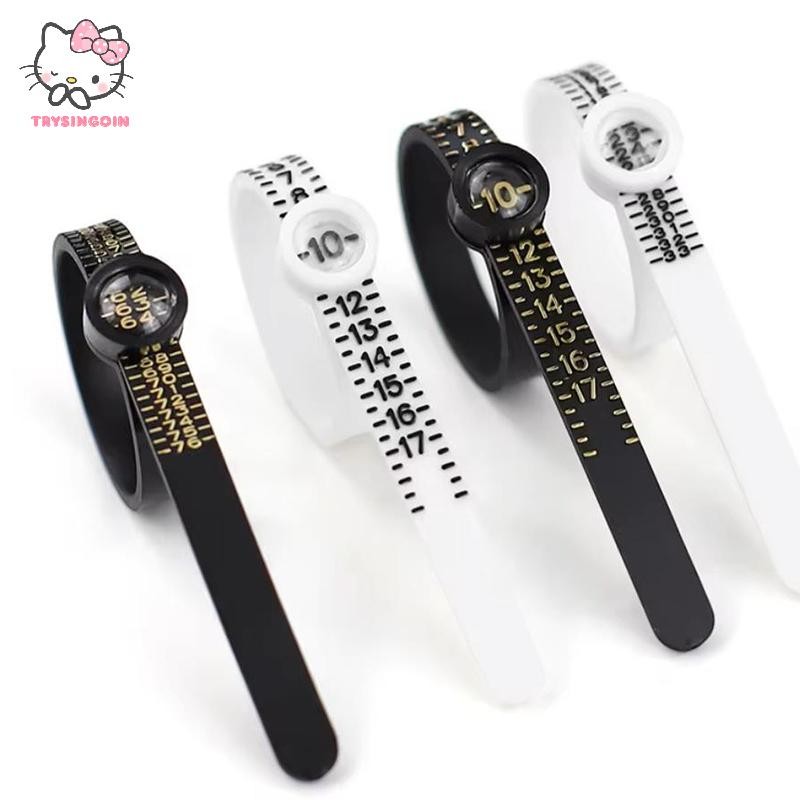 เครื่องวัดไซส์แหวน Finger Coil Ring Sizing Tool มาพร้อมแว่นขยาย เพื่อ ...