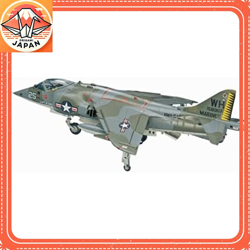Hasegawa 1/72 US Marine Corps AV-8A Harrier Plastic Model B10【Direct from Japan】 | Shopee Thailand