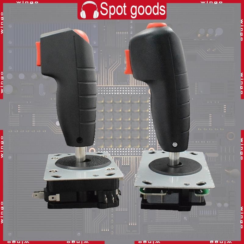 WIN Flight Stick การสั่นสะเทือนทริกเกอร์จอยสติ๊กควบคุมเครื่องเกมอาร์เคด ...