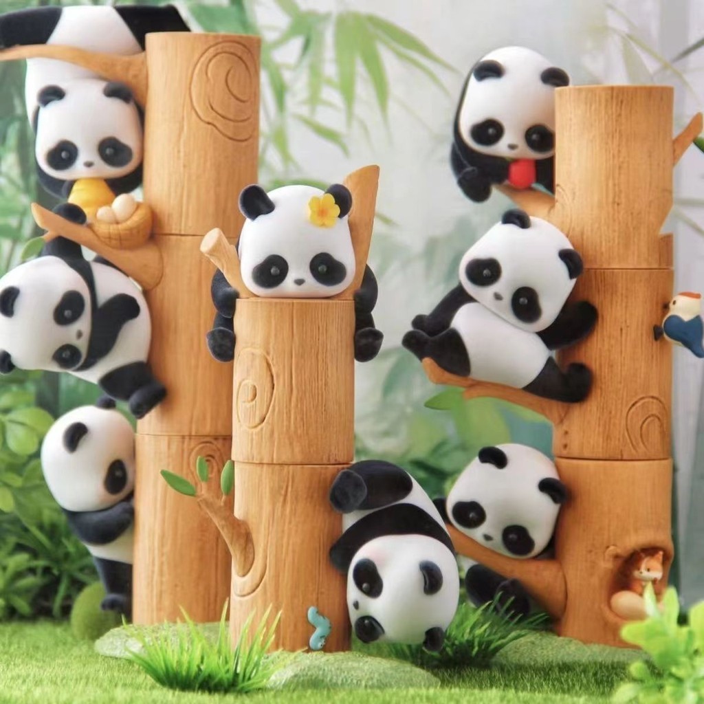 52toys Panda Roll Panda Roll Panda Fruit Tree Series อินเทรนด์เล่นกล่อง ...
