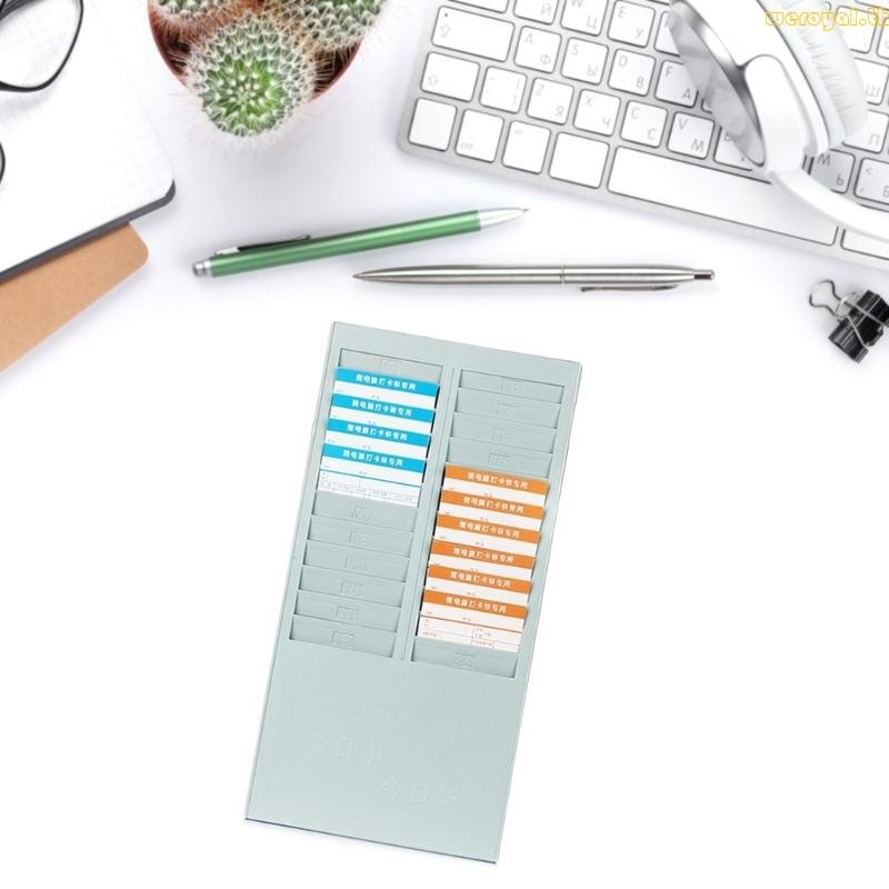 Weroyal Time Cards Rack Time Badge Rack โรงแรมผู้ถือบัตรสินค้าการ์ด ...