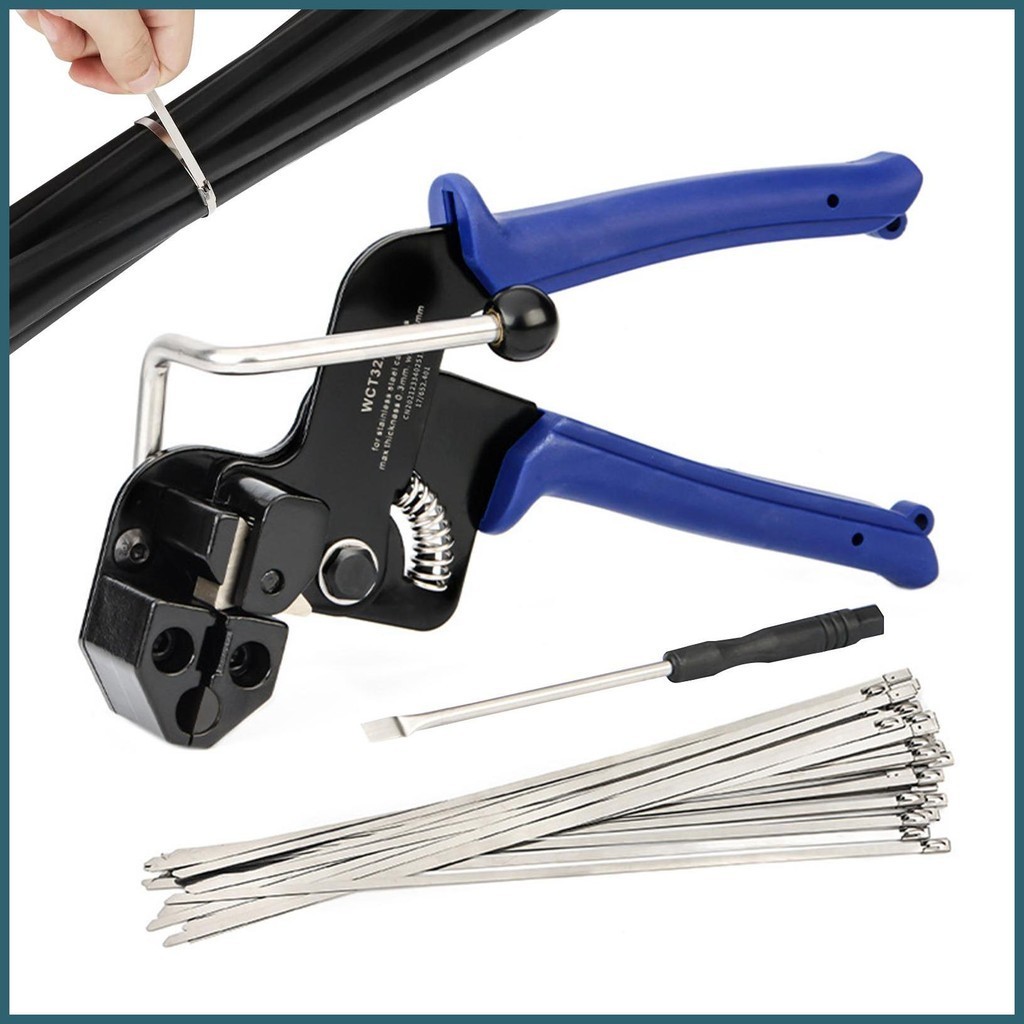 Cable Tie Tensioning Tool Zip Tie Release Tool Cable Tie คีม Heavy-Duty ...