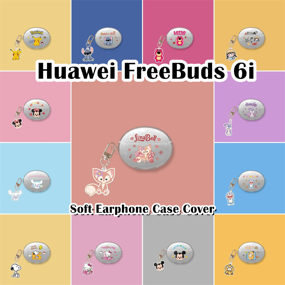 READY STOCK!นําไปใช้กับ Huawei FreeBuds 6i เคส Case เคสหูฟัง ลายการ์ตูน ...