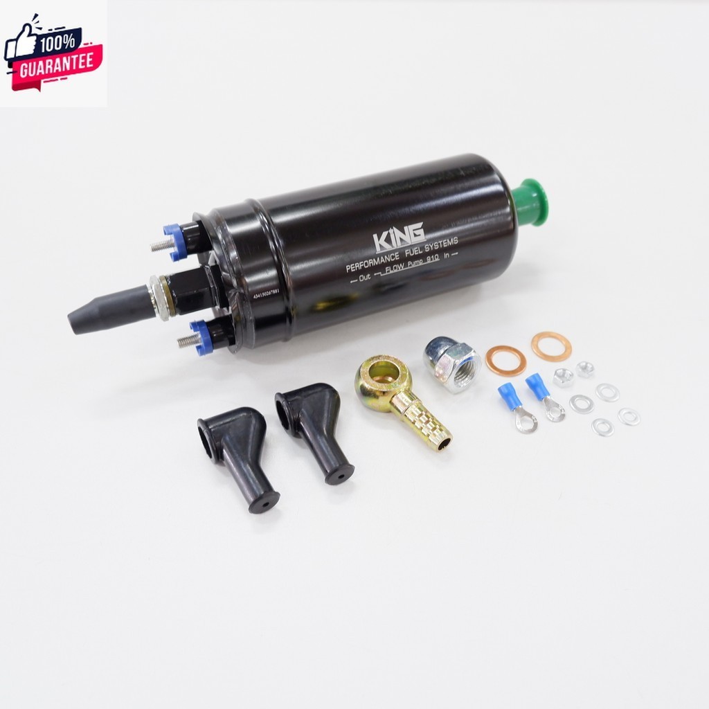 ปั้มติ๊ก น้ำมัน KING 910 แรงดันสูง 6 าร์ รัประกัน6เดือน ใช้ได้ทั้ง เนซิน ดีเซล ทนE85 ปั๊มติ๊กนอก ...