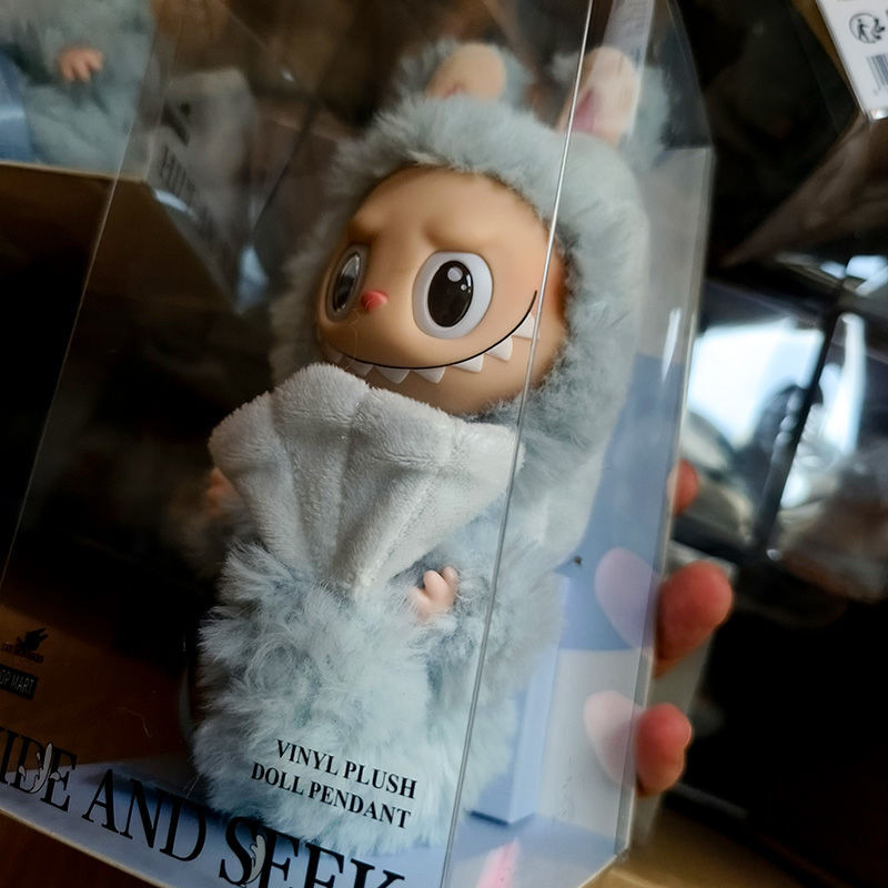 Labubu SINGAPORE Fishtail Lion Vinyl Face Bubble Labu Cloth Doll ...