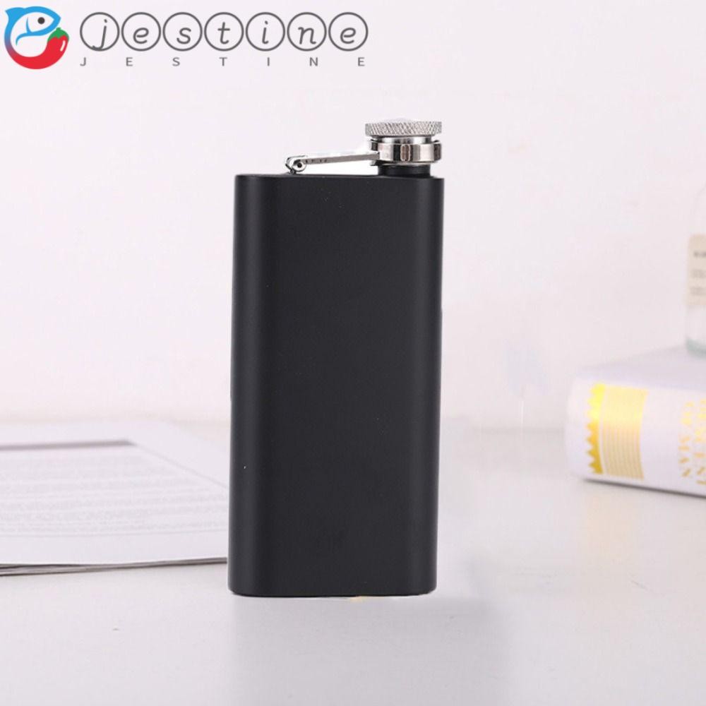 Jestine Pocket Flagon, สแตนเลส 5 ออนซ์, แบบพกพามินิ Non-broken ทนทาน ...
