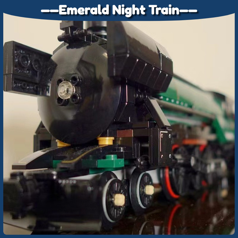 10194 CITY Train series Building Block ของเล่น Emerald Night Train รุ่น ...