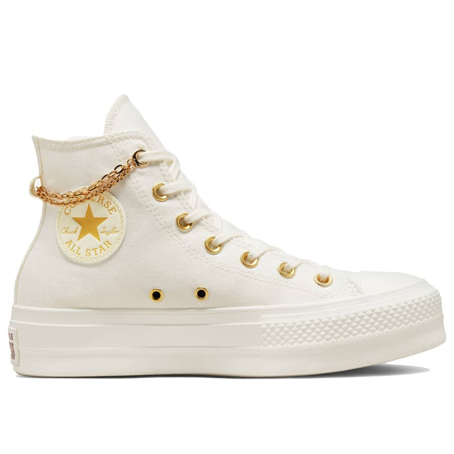 Converse Chuck Taylor All-Star Platform-GOLD CHAIN friftshop Shoes สี ...