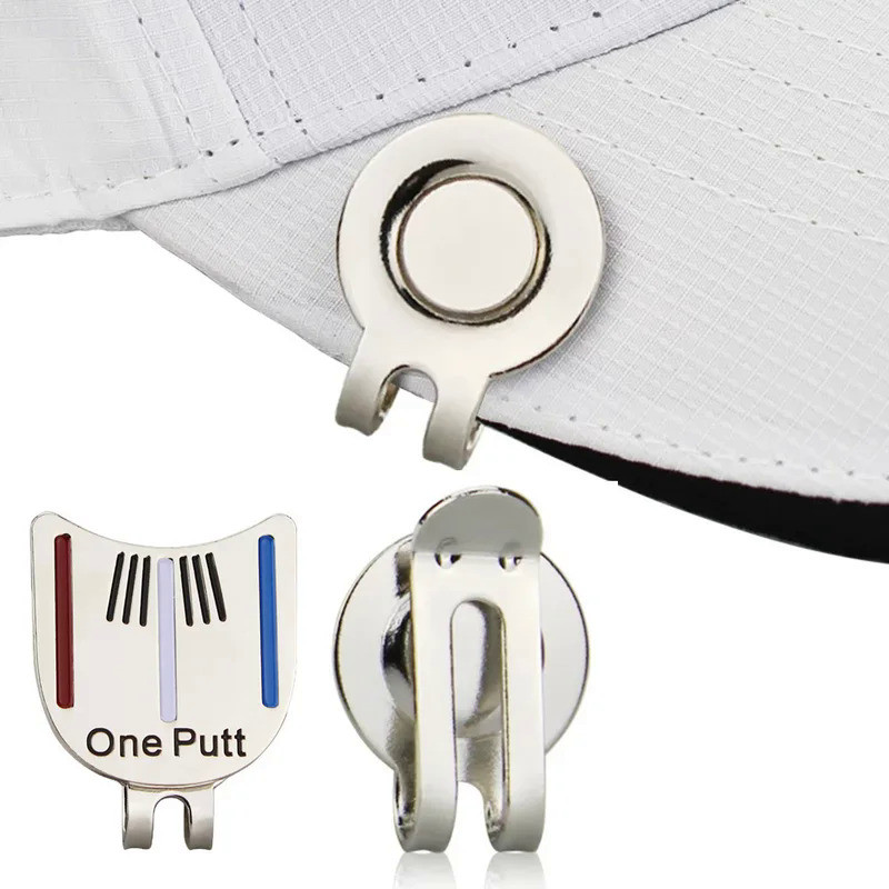 Practical Golf Training Aids Ball Position Mark Golf Hat Clip Aiming ...