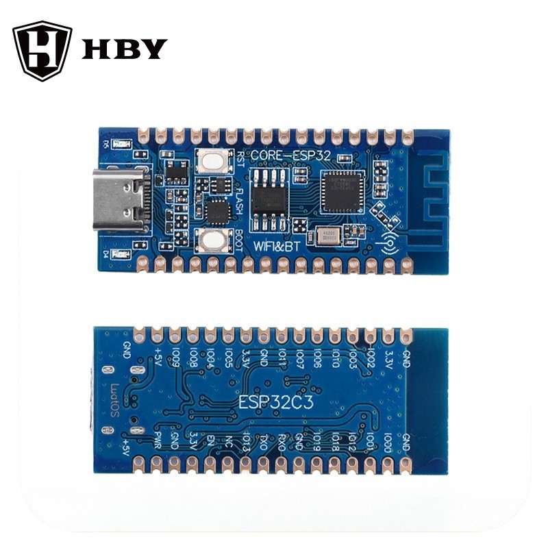 บอร์ดพัฒนา ESP32 ESP32 C3 บอร์ดหลัก LCD พร้อมเสาอากาศ 2.4G 32Pin IDF ...