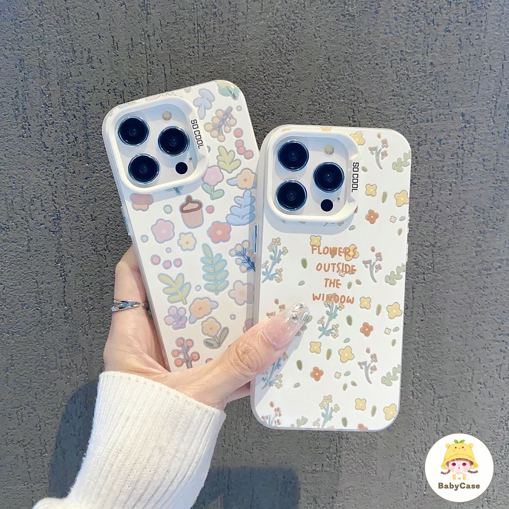 ดอกไม้เล็ก ๆ สดใหม่นุ่ม ๆ เคส Redmi 12 12C 9C 13C 10C 10A 9A A1 9T 9 A2 ...