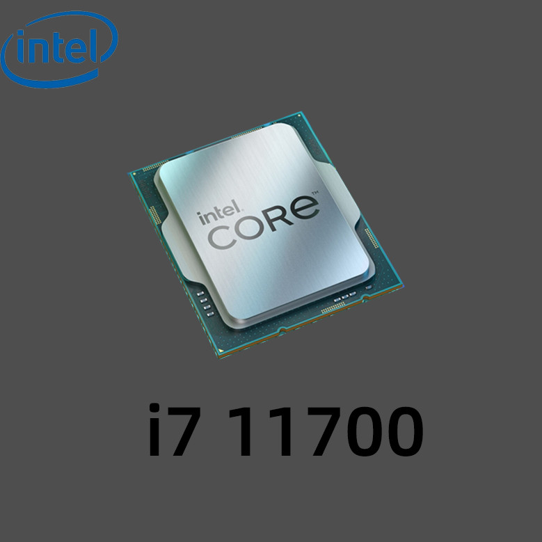 [จัดส่งในวันเดียวกัน] ชิป10700 11700 i7 Intel Intel CPU 1200พิน ...