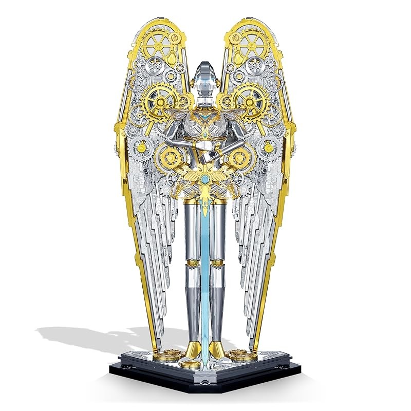 《JAPAN》★Metallic 3D Puzzle Collection - Angel Wings and Cybepunk ...