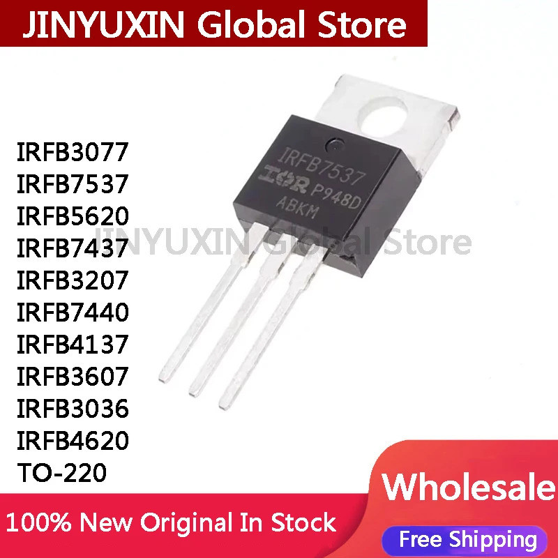 1-5PCS IRFB3077 IRFB7537 IRFB5620 IRFB7437 IRFB3207 IRFB7440 IRFB4137 ...