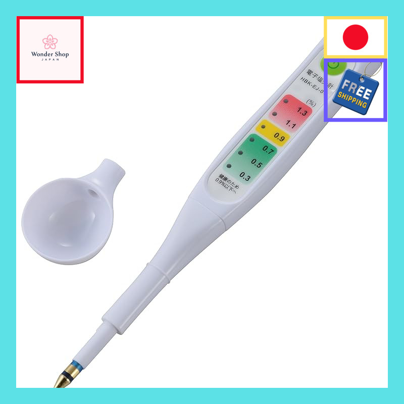 Ohm Electric Salinity Meter Salt Measurement Tool HBK-EJ-01【Authentic ...