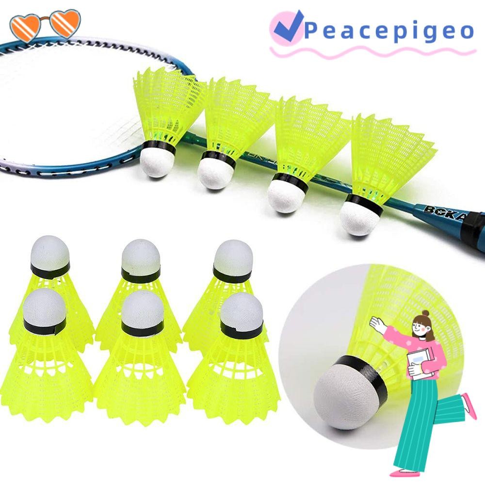 PEACEPIGEO ชุดแบดมินตัน 3/6/12 ชิ้น พลาสติกทนทาน เล่นได้กลางแจ้ง | Shopee Thailand
