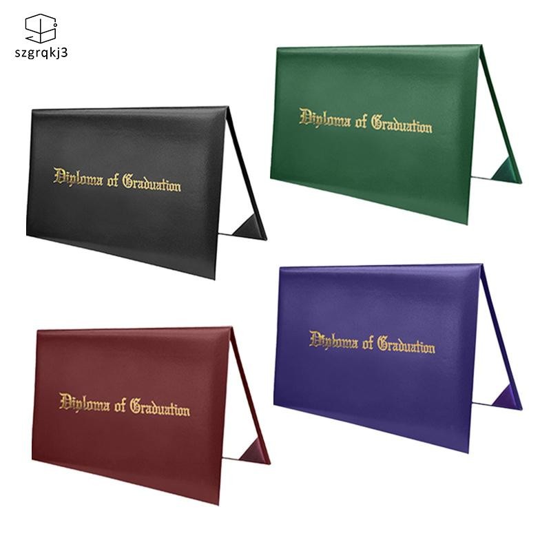 [szgrqkj3] Imprinted Diploma Cover Graduation Certification Cover ...