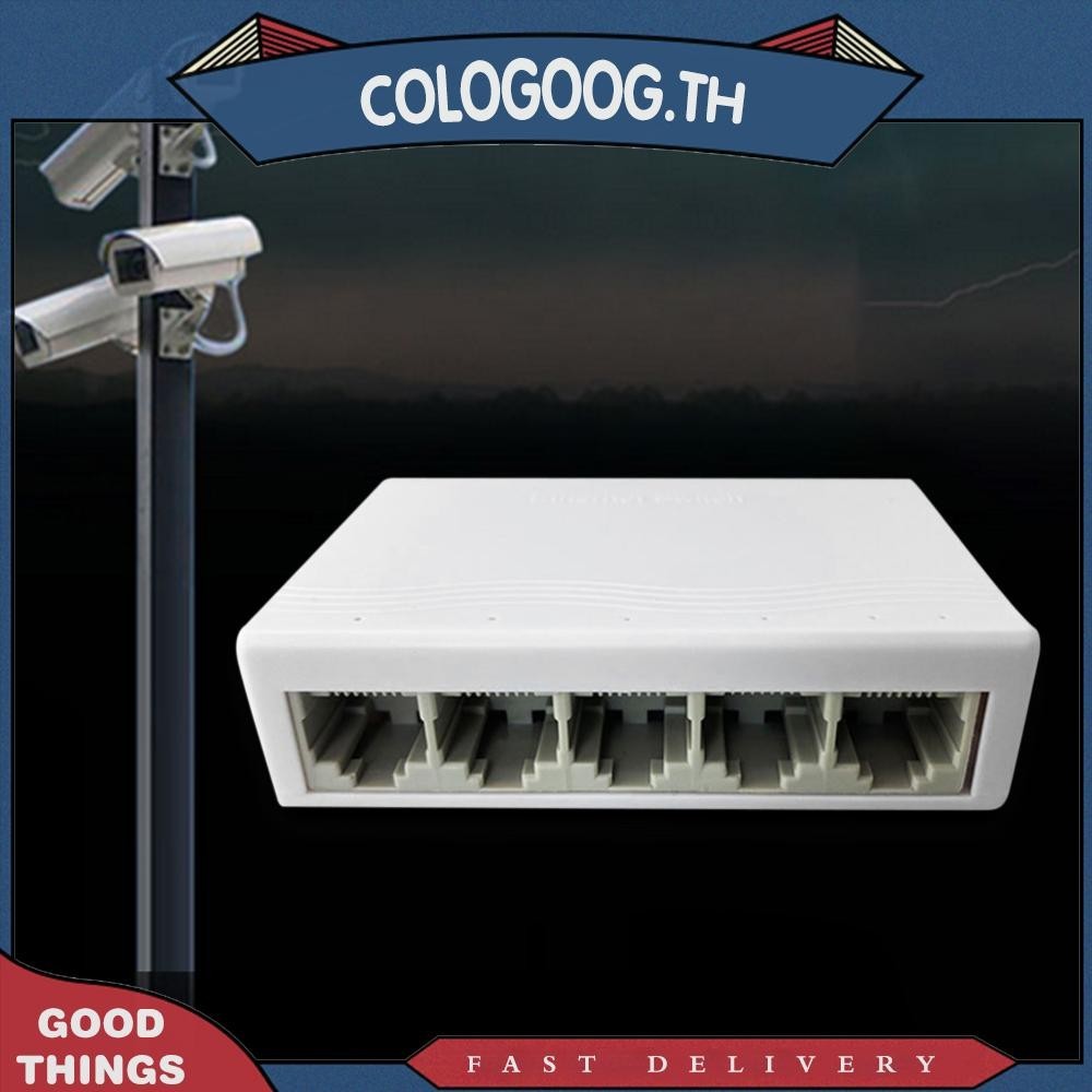 5 พอร์ต Gigabit Ethernet Switch Home Network Hub 10/100/1000Mbps Plug ...