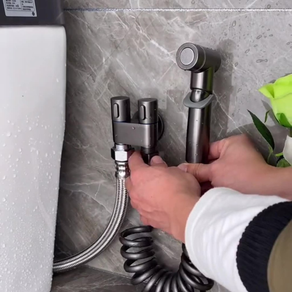 Famliy Sinks & Water Taps Toilet Companion Gun Dual Control One in Two ...