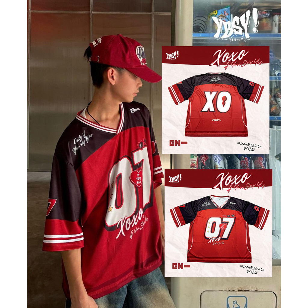 ใหม่ ! En- Special Jersey for Your Romantic Era Enhypen Jersey - X.O ...