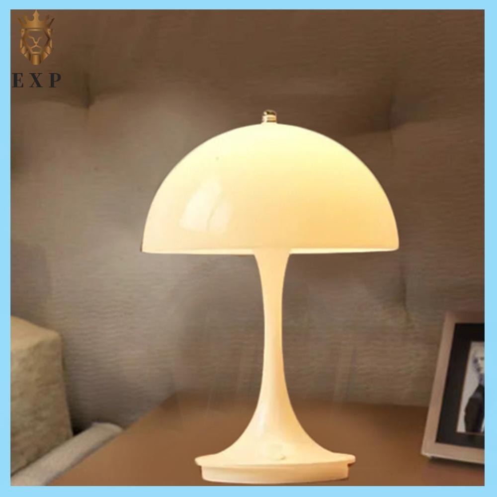 [explosion1.th] โคมไฟเห็ดสัมผัสไร้สาย 3 สีหรี่แสงได้ USB ชาร์จโคมไฟ LED ตกแต่งบ้าน | Shopee Thailand