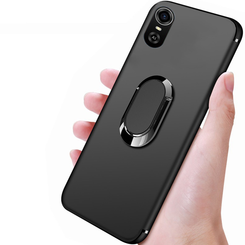 Zte Blade A31 Plus/Optus X Sight 2 เคสโทรศัพท์รถแม่เหล็กโลหะผู้ถือแหวน ...