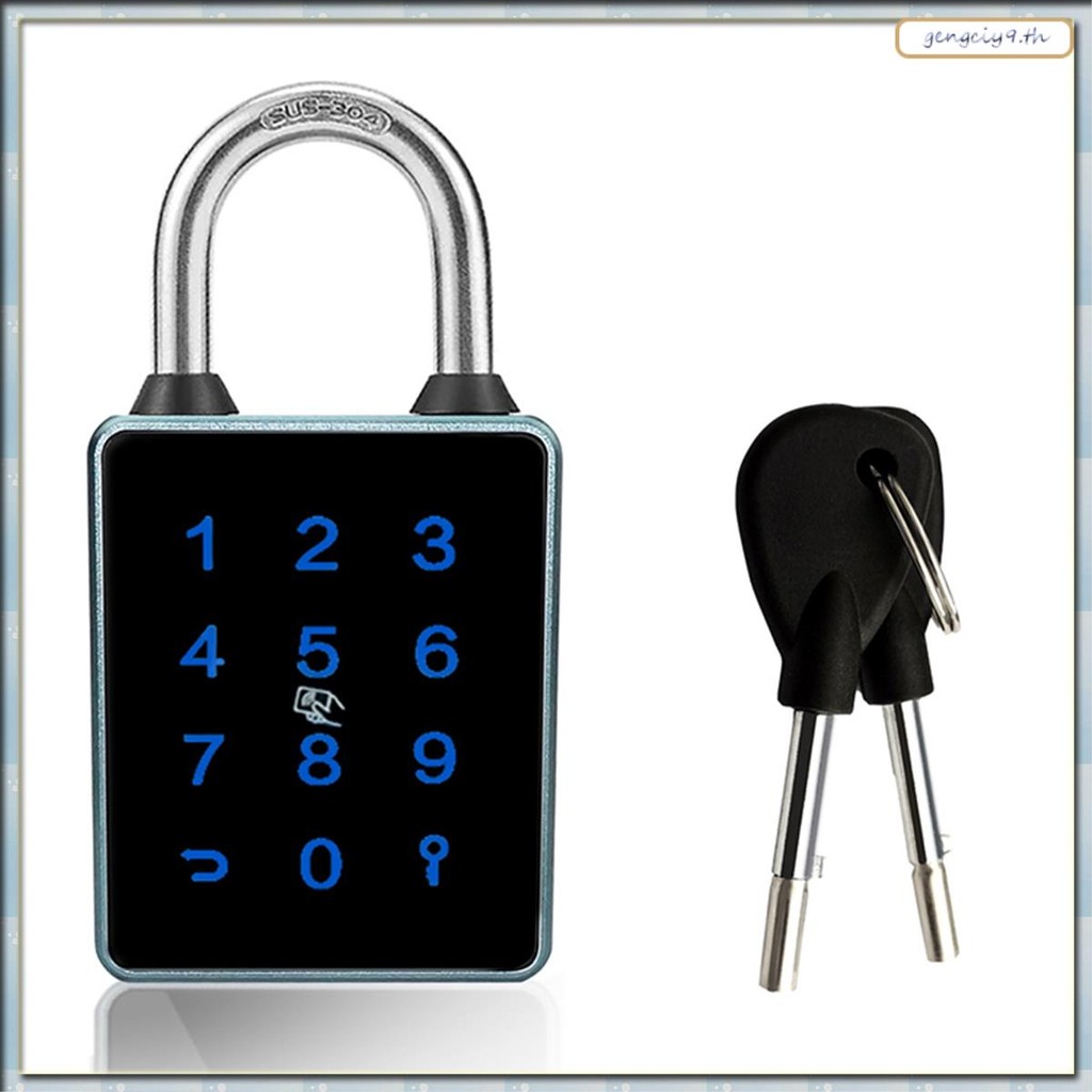[ZB ] กุญแจบลูทูธ หน้าจอกุญแจอิเล็กทรอนิกส์ RFID IC Card Key Home ...