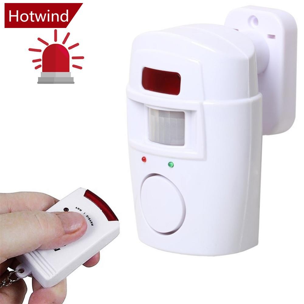 Hotwind Home Security PIR Alert เซ็นเซอร์อินฟราเรดระบบสัญญาณกันขโมย Human Motion Detector 105DB ...