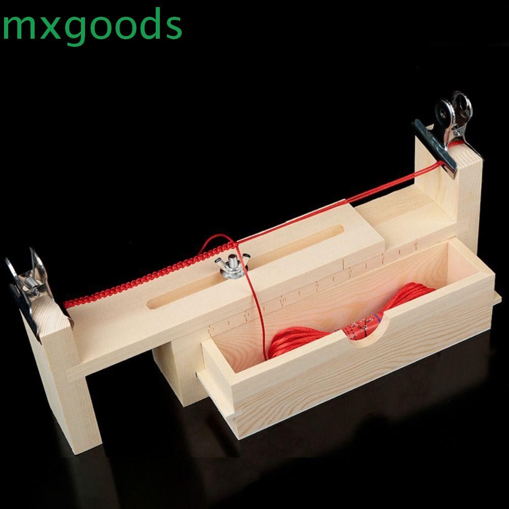 Mxgoods เชือก Braiding เครื่องมือปรับ Stable เชือกทอผ้า Workbench ไม้ Jigs สายรัดข้อมือ Maker ...