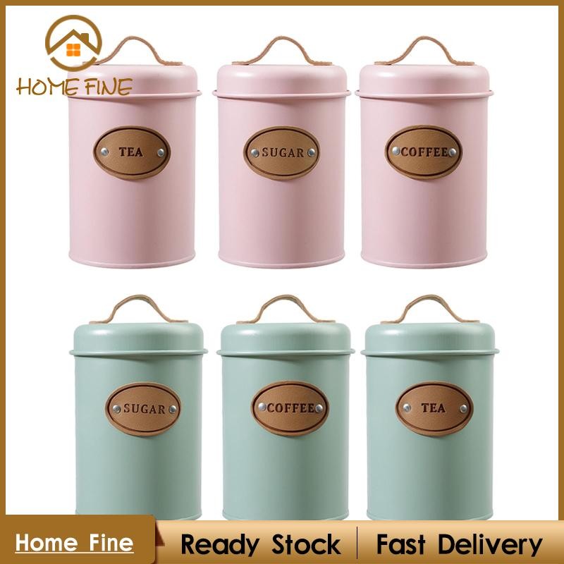 [Katarina_x] 3x Multi-Function Kitchen Container Set for Tea Seal Lis ...