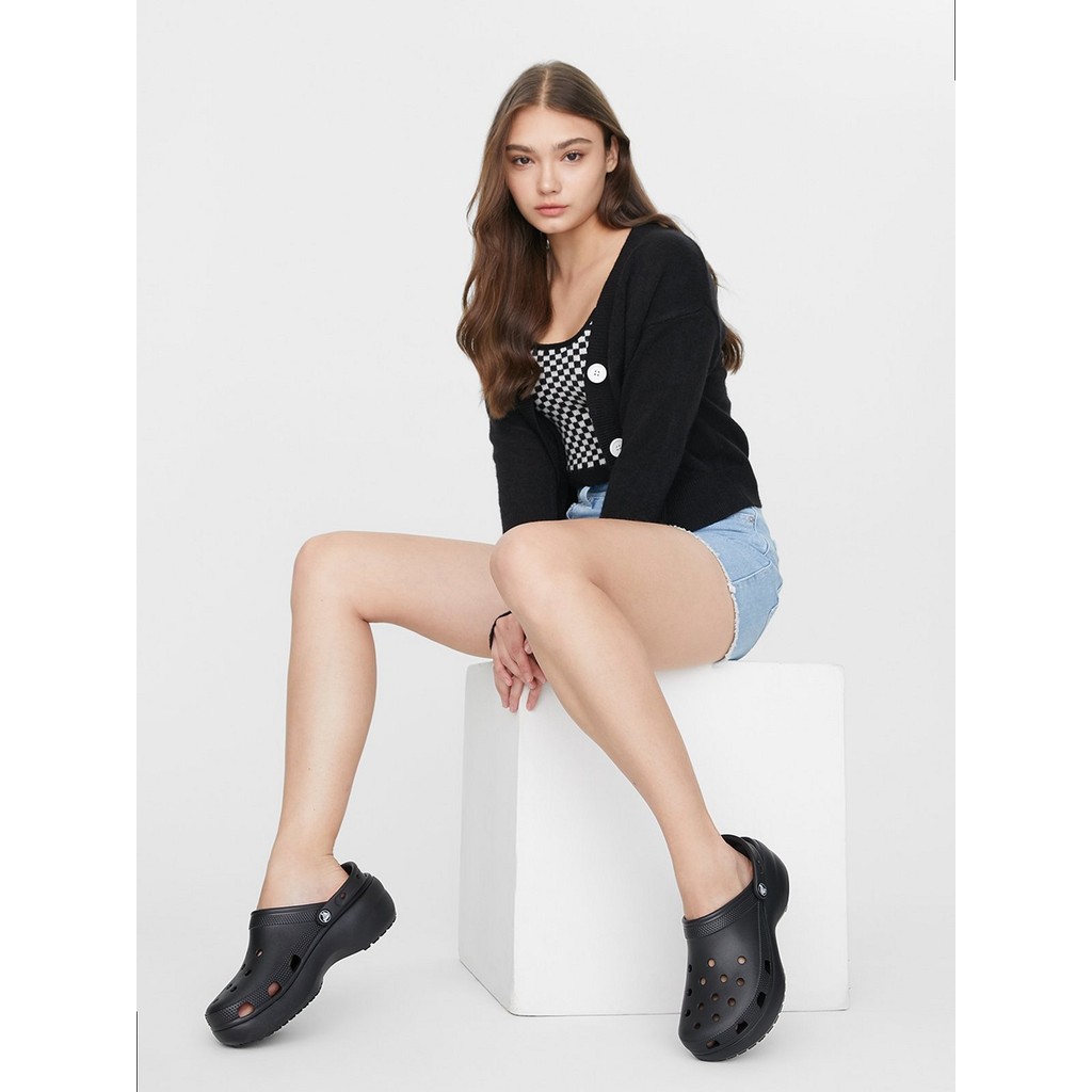 [Pomelo] รองเท้า รุ่น Classic Platform Clog / Classic Platform Clog ...