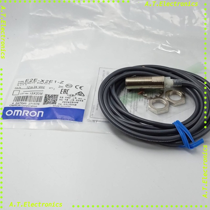 E2E-X2E1 / E2E-X2E1-Z เซ็นเซอร์ จับโลหะ Proximity sensor 3สาย เกลียว 12 ...