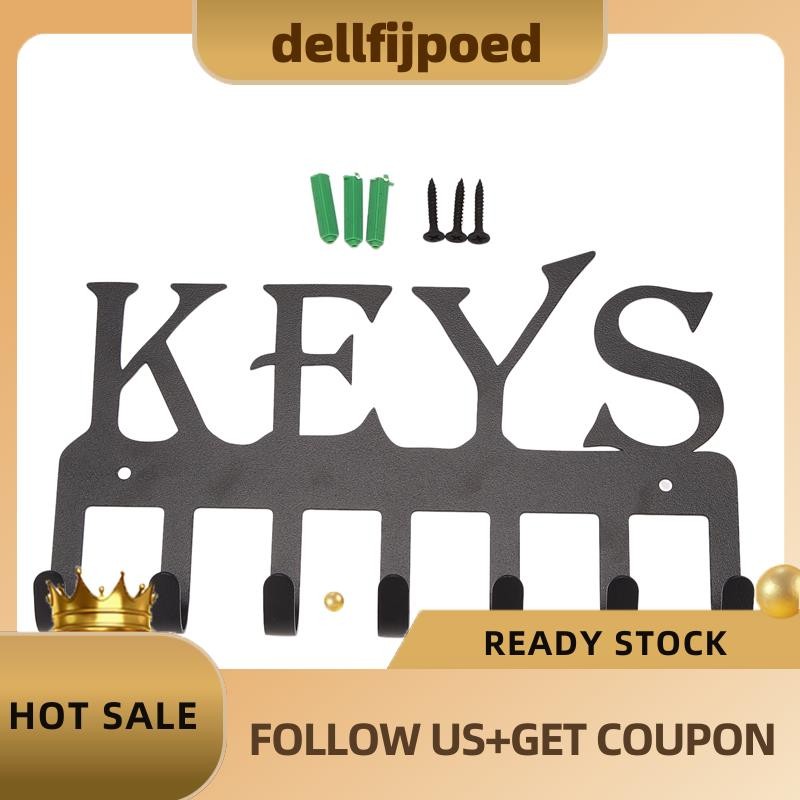 dellfijpoedKey Holder ติดผนังคีย์ Hook Home Decor Keys Rustic Western ...