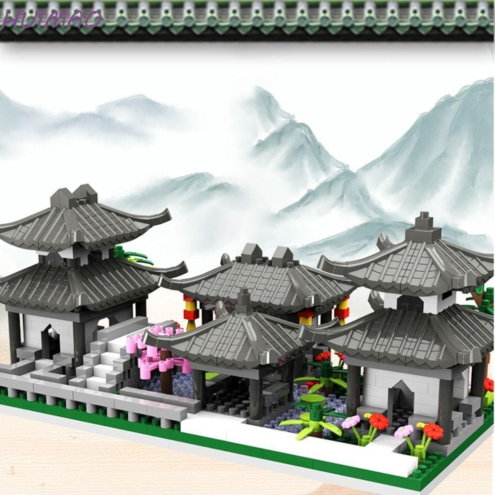 Huimao Suzhou Garden Building Blocks, China Suzhou Garden Model City ...
