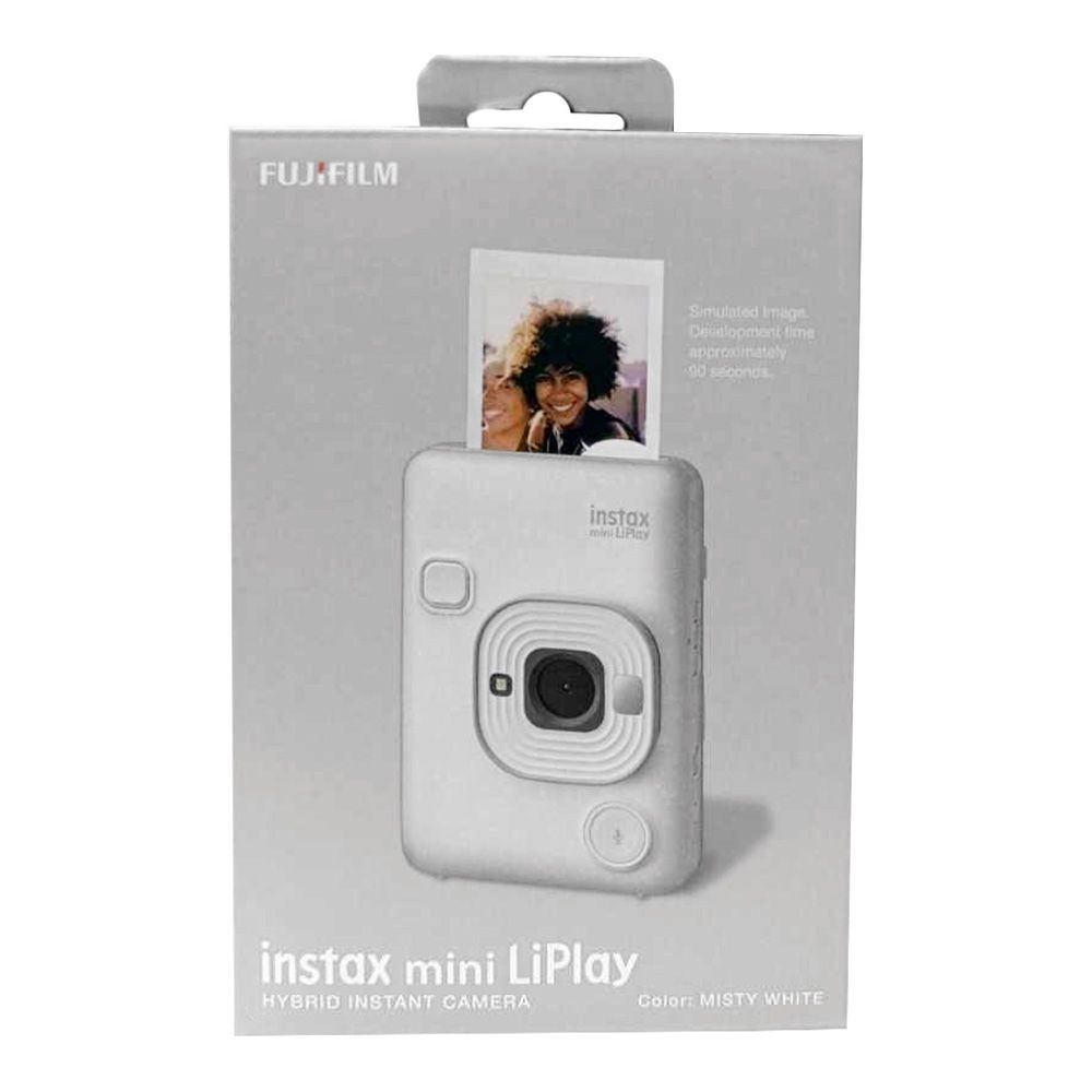 Fujifilm Instax Mini LiPlay Hybrid Instant Camera (Misty White) - USB-C ...