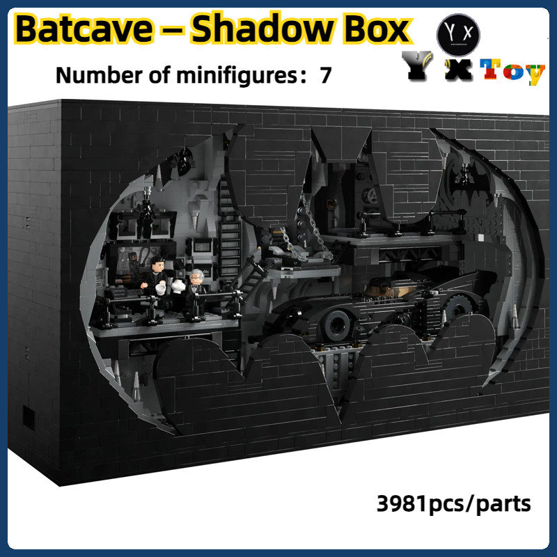 76252-batcave-shadow Box Batman Series ของเล่นบล็อกตัวต่อเพื่อการศึกษา ...