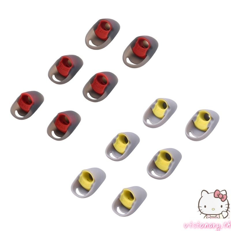 Vision 3 คู่ชุดหูฟัง Earbud Ear Tips สําหรับ HyperX Cloud Earbuds จุกหู ...