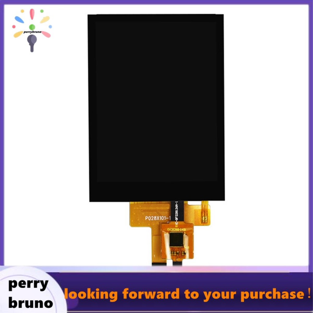 2.8 นิ้ว TFT หน้าจอแสดงผลสี LCD SPI Serial Port ST7789V 240 320 ...