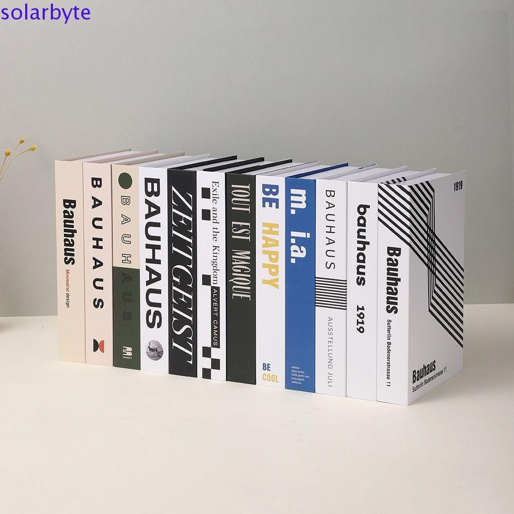 หนังสือจําลองกราฟิก SOLARBYTE, หนังสือปลอมงานฝีมือกระดาษสไตล์นอร์ดิก, อุปกรณ์ประกอบฉากภาพโมเดล ...