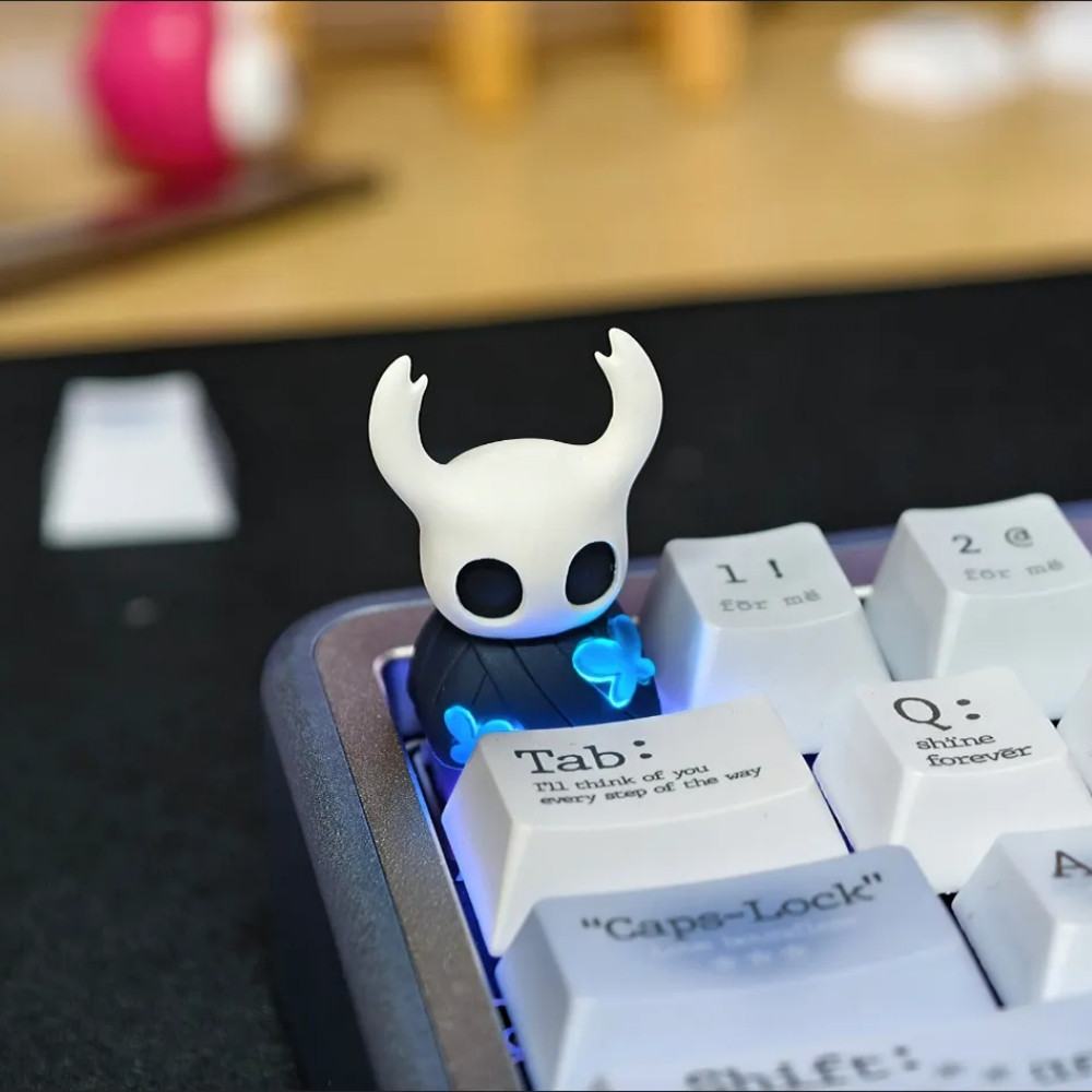 Hollow Knight Keycaps ESC 3D DIY ส่วนบุคคลน่ารัก Light Transmission ...