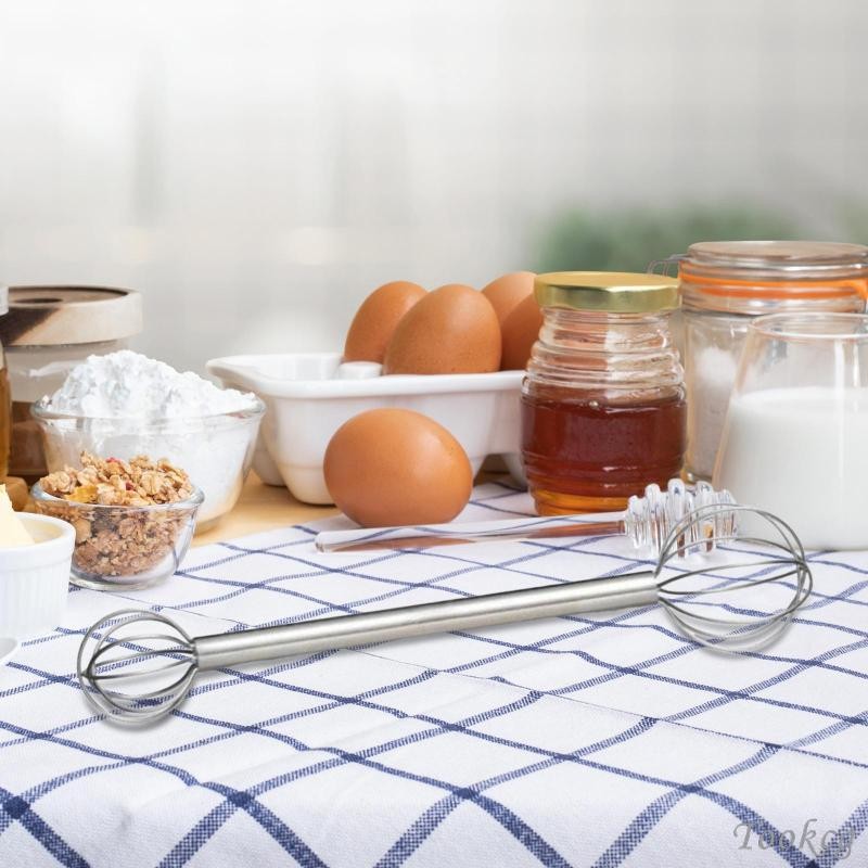 [Tookcg] การวัด Miso Muddler วัด Handy Whisk Ergonomic Gadget สแตนเลส ...