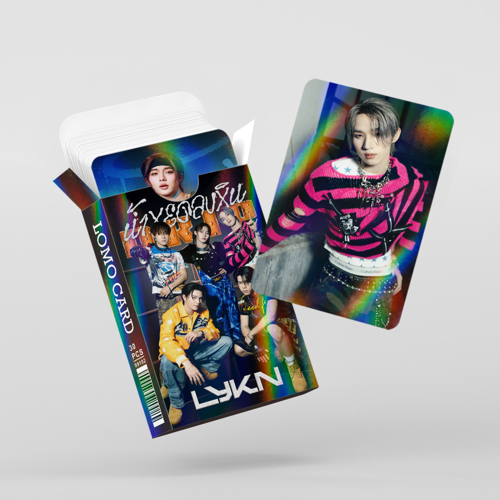 30-127pcs LYKN เลเซอร์โฮโลแกรม Lomo Card Smartboom Zeenew The Next ...