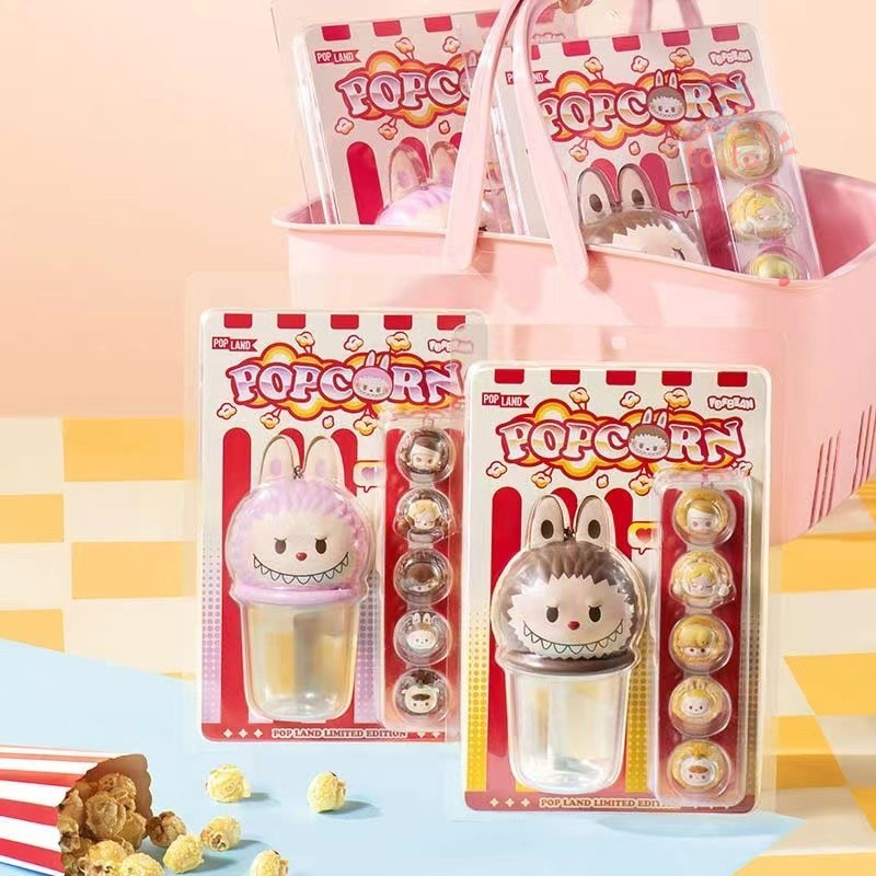 LABUBU POP BEAN Bubble Cute Popcorn Series | Shopee Thailand
