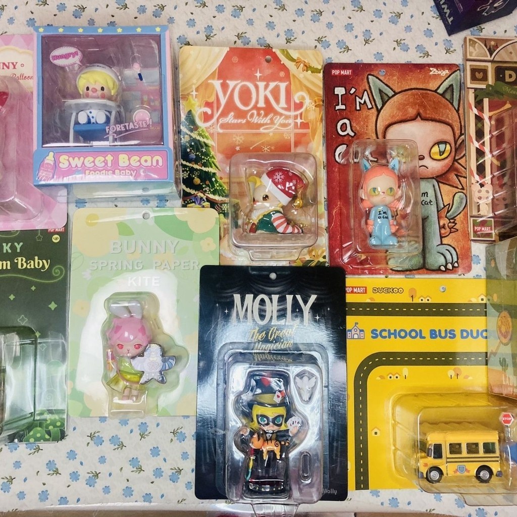 Pop Mart ของแท้ Dimoo Moolly pucky labubu ฟิกเกอร์ลิฟท์ | Shopee Thailand