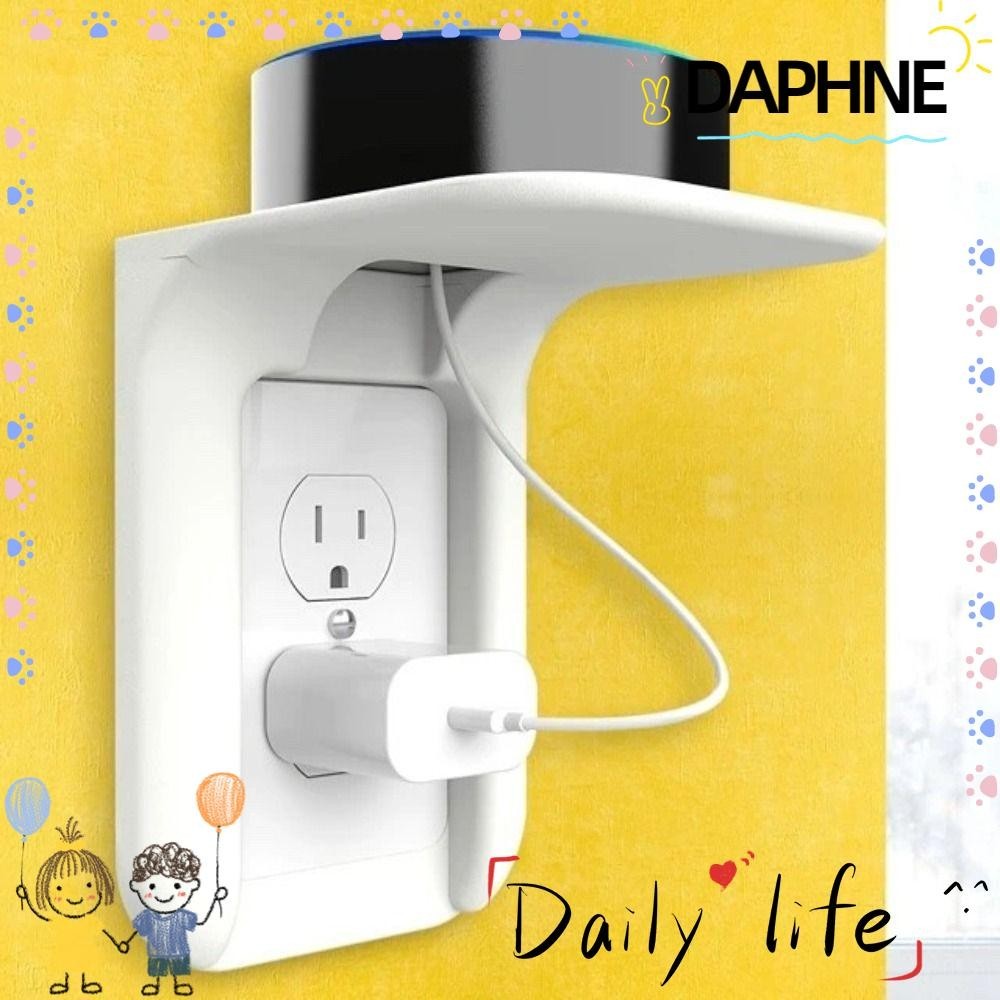 Daphne ชั้นวางสวิตช์ Wall Outlet Usb Rack ห้องนั่งเล่นที่วางโทรศัพท์ ...