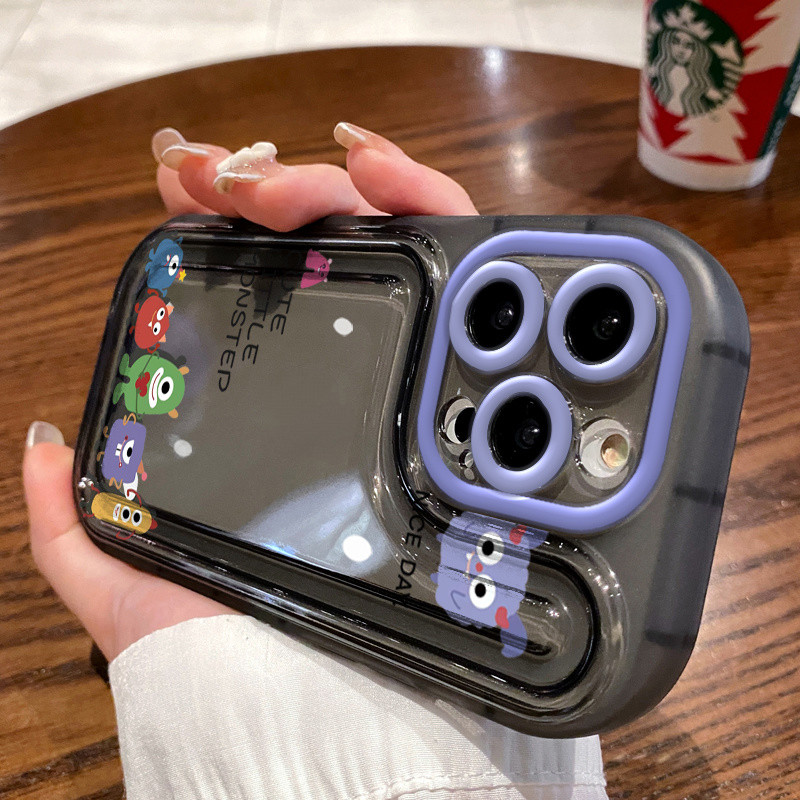 I การ์ตูน Little Monster เคสโทรศัพท์ 11 12 13 14 15 Pro Plus Promax ...