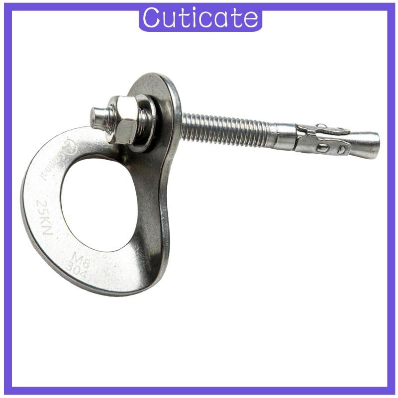 [น่ารัก] 10 มม. Rock Climbing Anchor Point Hanger พร้อมสกรูกีฬากลางแจ้ง ...